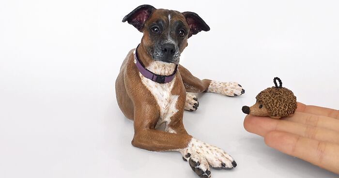 20 Of This Artist’s Hyperrealistic Pet Sculptures That Will Make You ...