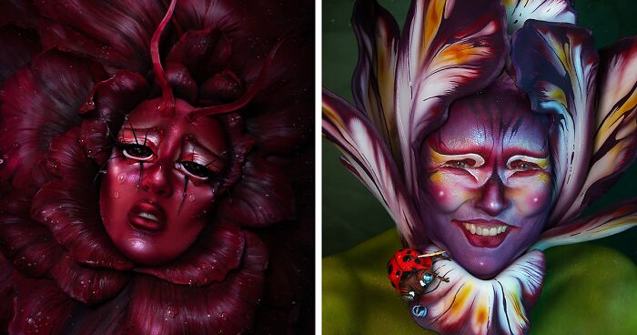 I Transformed My Loved Ones Into Flower-Inspired Characters Using ...