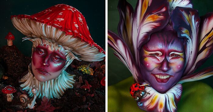 I Transformed My Loved Ones Into Flower-Inspired Characters Using ...
