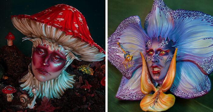 I Transformed My Loved Ones Into Flower-Inspired Characters Using ...