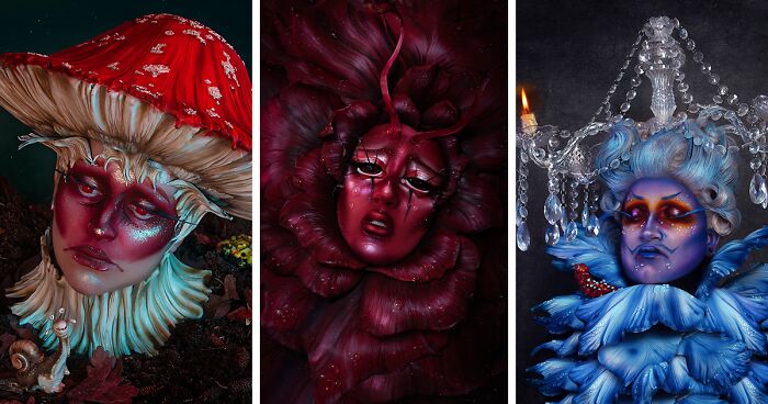 I Transformed My Loved Ones Into Flower-Inspired Characters Using ...