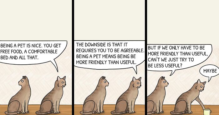 Artist Creates Philosophical Comics That Might Make You Look At Life ...