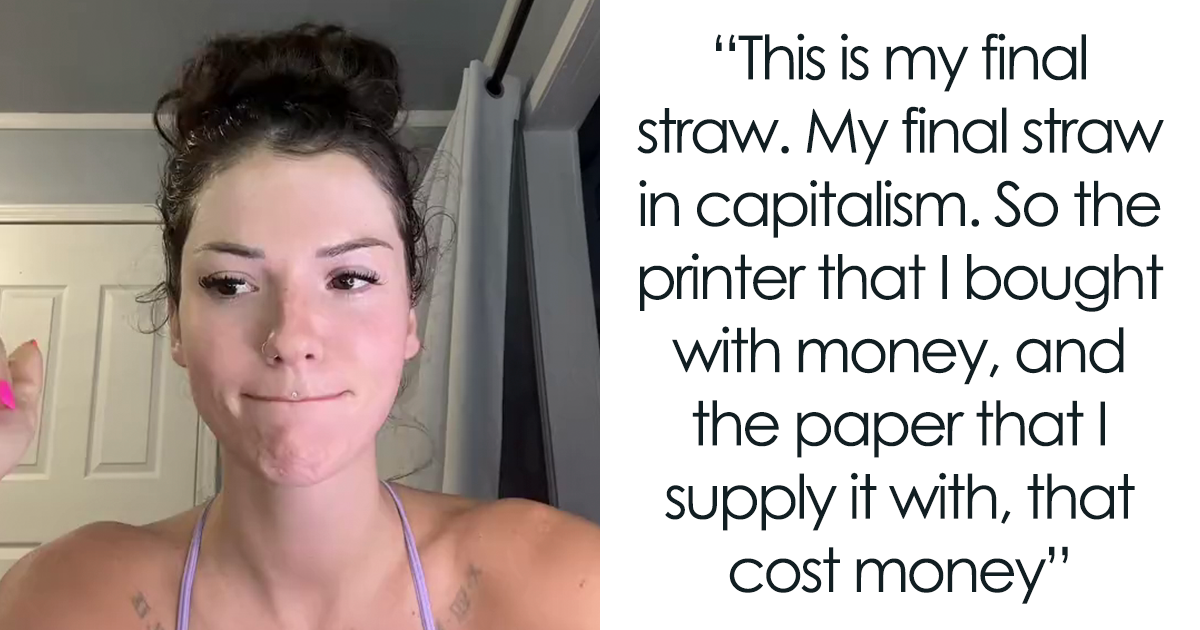 Woman Mad Because Of Inability To Use Printer Unless She Pays A Monthly ...
