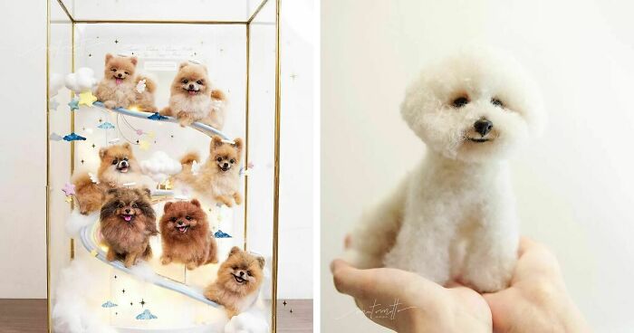 This Artist Turns Wool Into Various Animal Sculptures (43 New Pics)