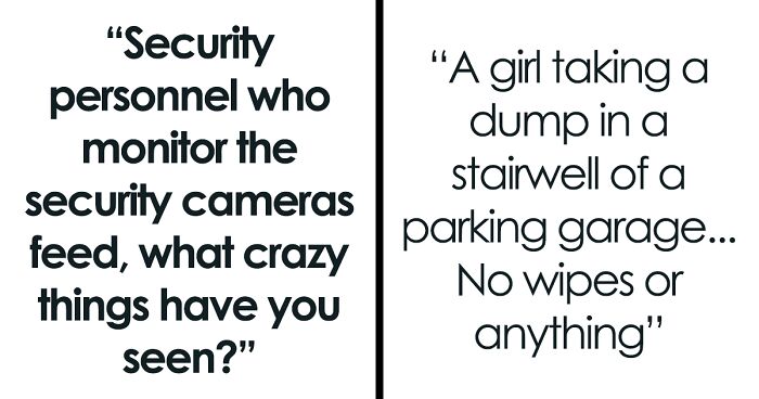 The Top 30 Craziest And Funniest Things Security People Have Caught ...