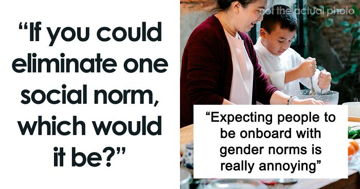 “Slap Yourself And Don’t Do It”: 30 Social Norms People Hate The Most ...