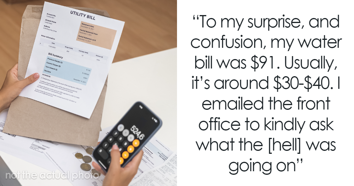 Water Bill Doubles, Apartment Managers Refuse To Investigate, Regret It ...