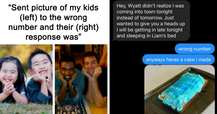 45 Hilariously Chaotic “Wrong Number” Texts (New Pics)