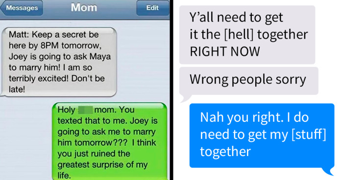 45 Hilariously Chaotic “Wrong Number” Texts (New Pics)
