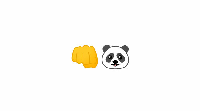 Guess The Emoji Fist Explosion Panda