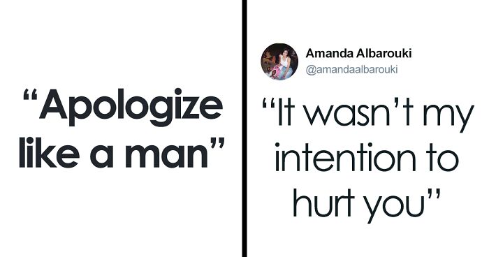Women Spill The Craziest Apologies They’ve Heard From Men (30 Examples ...