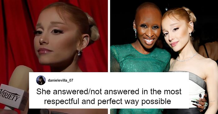 Ariana Grande Responds To “Most Offensive” Fan-Made ‘Wicked’ Poster ...