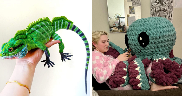 “A Dope Space For Crocheters”: 30 People Share Their Best Crochet Art
