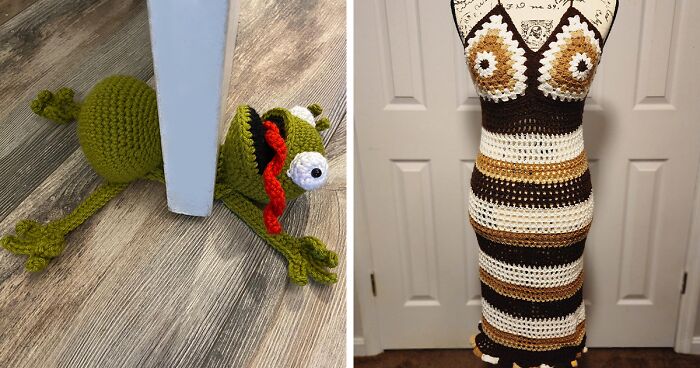 “A Dope Space For Crocheters”: 30 People Share Their Best Crochet Art