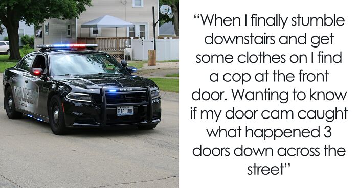 Guy Is Annoyed By Cops Repeatedly Showing Up At Night For His Door Cam ...