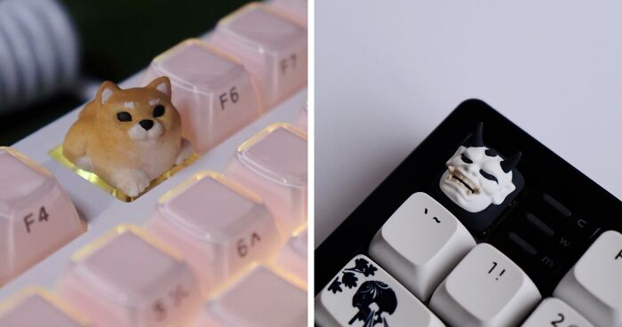 This Artist Creates Amazing Detailed Keyboard Keycaps, Here Are 21 Of ...