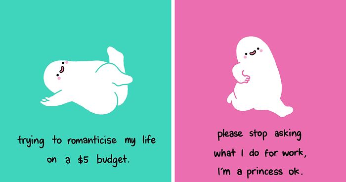 My Relatable Sweet And Sassy Characters Might Help To Encourage Self ...