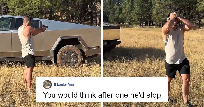 Man Fires Bullets Into His Cybertruck To Test If Elon Musk’s ...