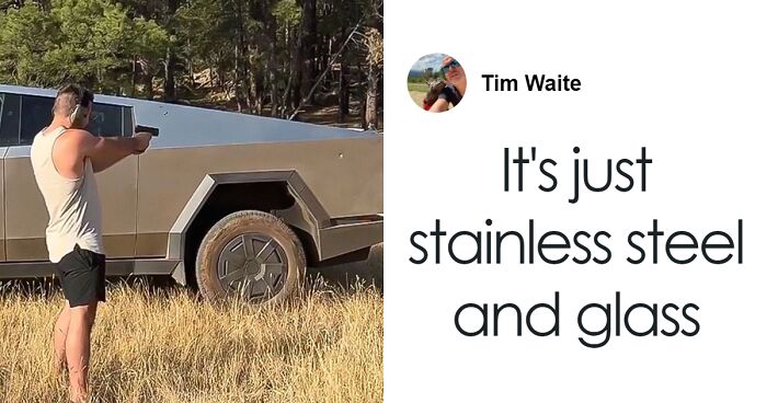 Man Fires Bullets Into His Cybertruck To Test If Elon Musk’s ...