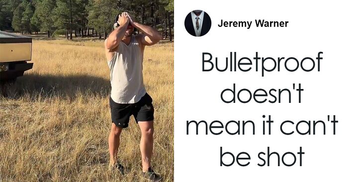 Man Fires Bullets Into His Cybertruck To Test If Elon Musk’s ...