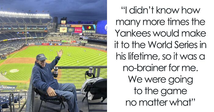 Woman Knows Dad Always Dreamed Of Seeing Yankees Play In The World ...