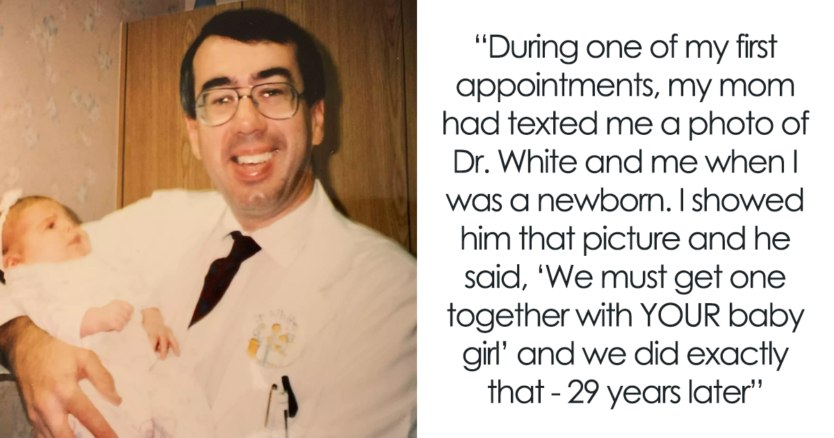 Doctor Delivers A Girl, 29 Years Later He Helps Her Give Birth To Her ...