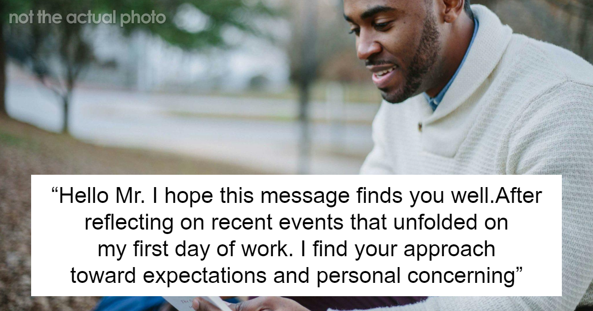 Toxic Boss Belittles Guy For Having A Life Beyond Work, He Resigns On ...