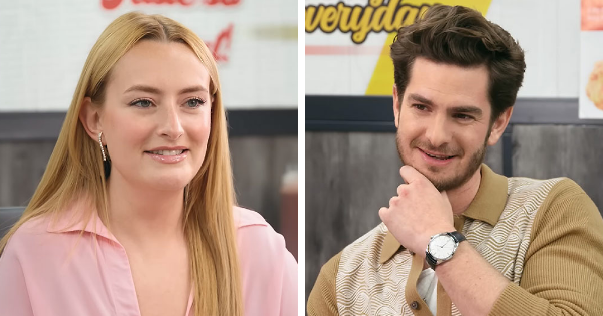 Fans Call Video Of Andrew Garfield And Amelia Dimoldenberg A “Masterclass In Seduction” | Bored ...