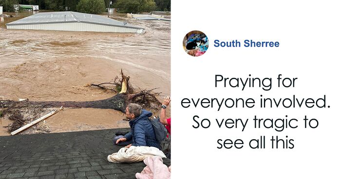 Final Photo Captures Grandparents Trapped On Roof Before Drowning With Their Grandson