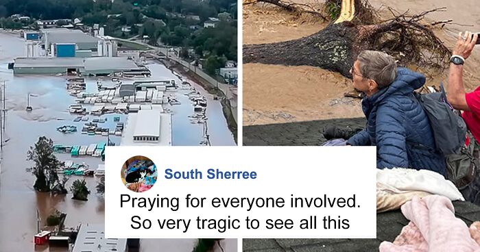 Final Photo Captures Grandparents Trapped On Roof Before Drowning With Their Grandson