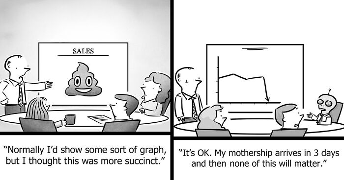 30 Witty One-Panel Comics By A Talented Cartoonist (New Pics) | Bored Panda