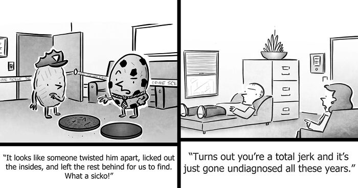 30 Witty One-Panel Comics By A Talented Cartoonist (New Pics) | Bored Panda