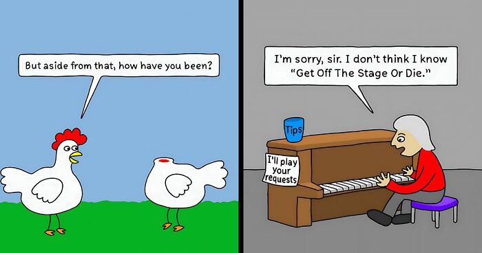 26 New Single-Panel Comics By Chris Agee Featuring Bold Art And Quick-Witted Punchlines | Bored ...