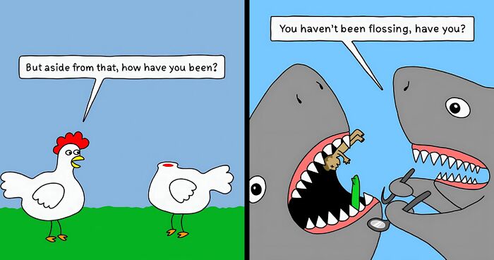 26 New Single-Panel Comics By Chris Agee Featuring Bold Art And Quick ...