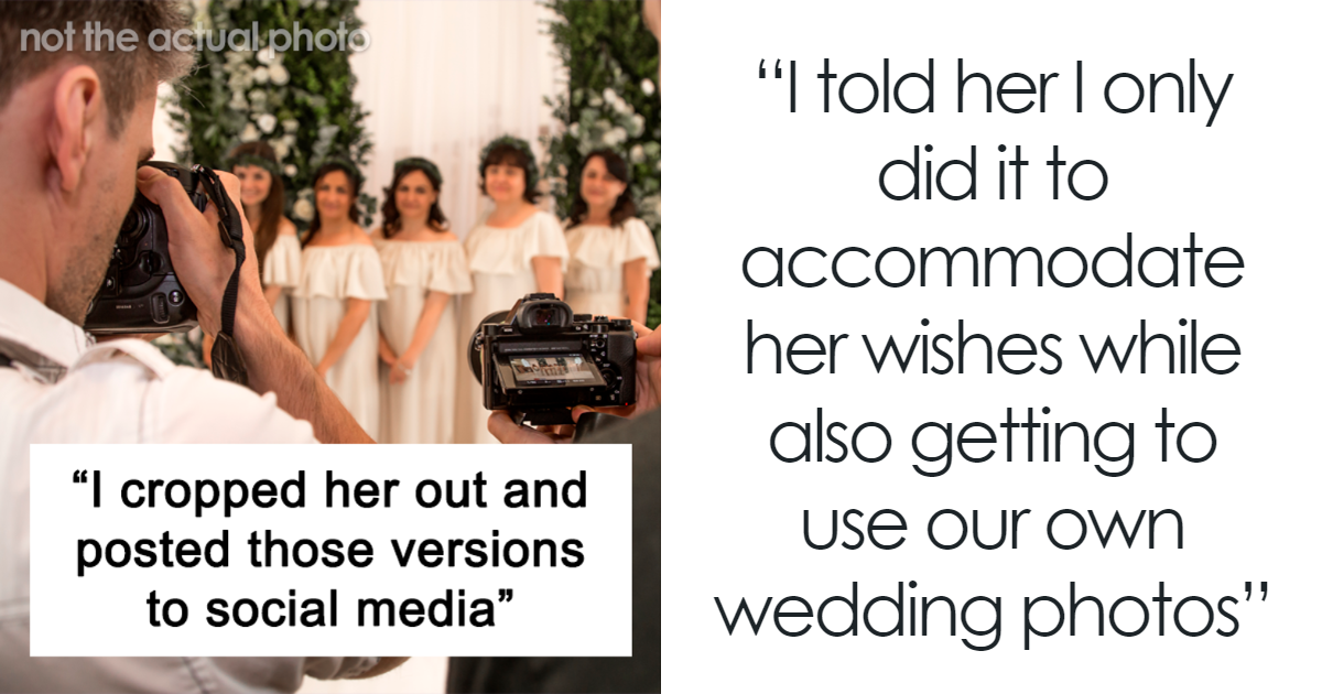 Groom Maliciously Complies With SIL’s Demand To Not Post Photos With ...