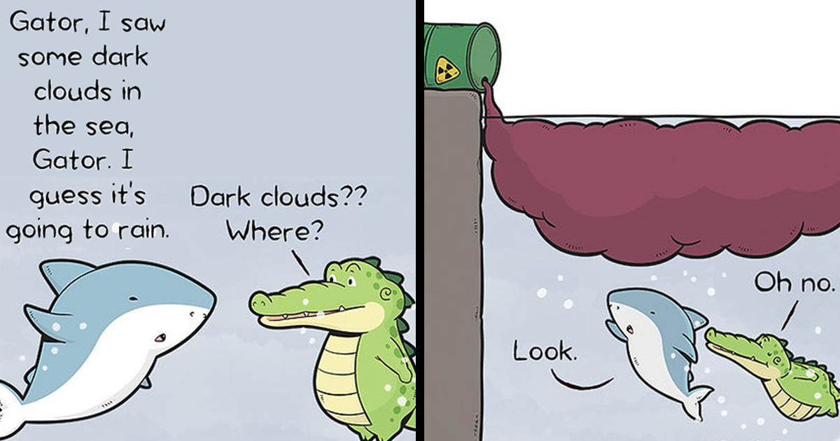 30 Uplifting Comics About Buddy Gator, The Caring Alligator, By Chow ...