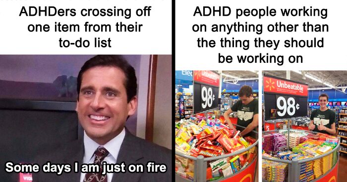 40 Relatable ADHD Memes For The Easily Distracted | Bored Panda