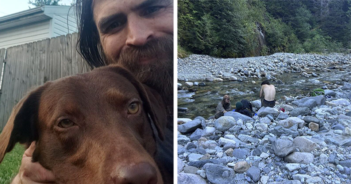 Man Goes Missing With A Dog, Is Rescued Month Later When He Was About ...