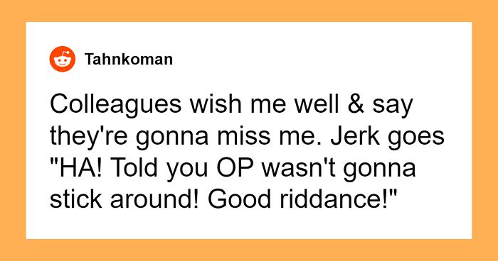 “Good Riddance”: Office Bully Thinks He Got The Last Laugh, Realizes He ...