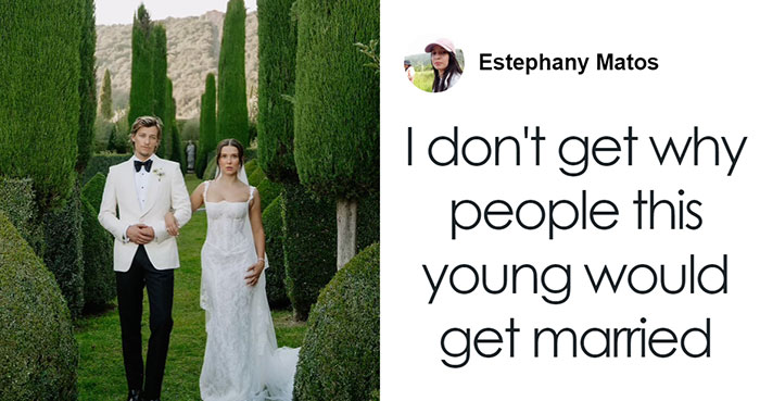 “Way Too Young To Get Married”: Millie Bobby Brown’s Wedding Pictures ...