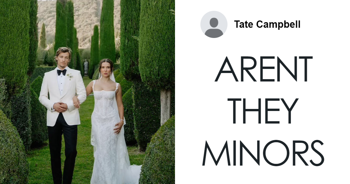 “Way Too Young To Get Married”: Millie Bobby Brown’s Wedding Pictures ...