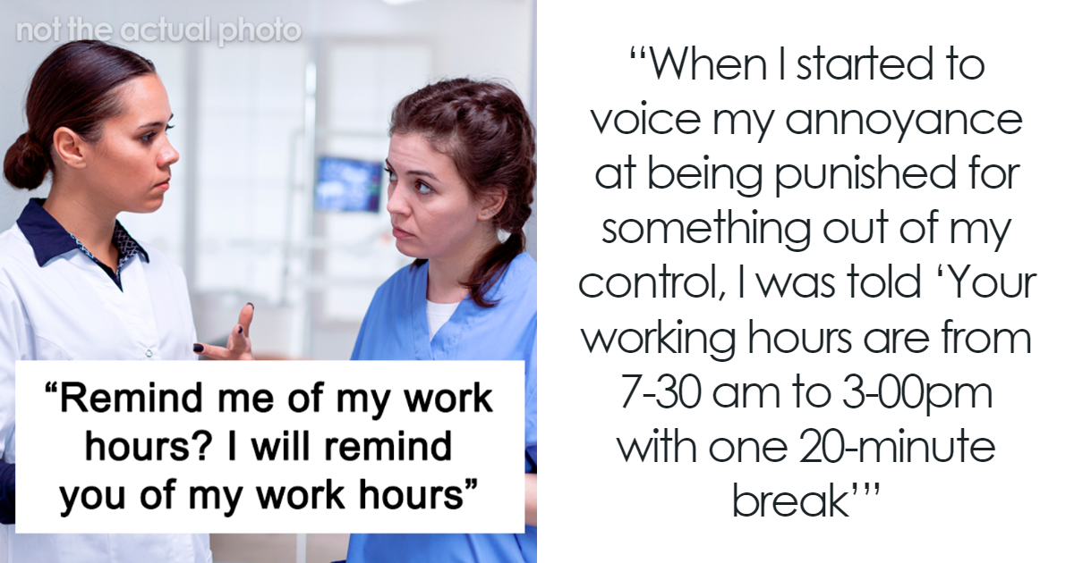 Woman Reminds Coworker Of Their Work Hours, Is Shocked When They Use It ...