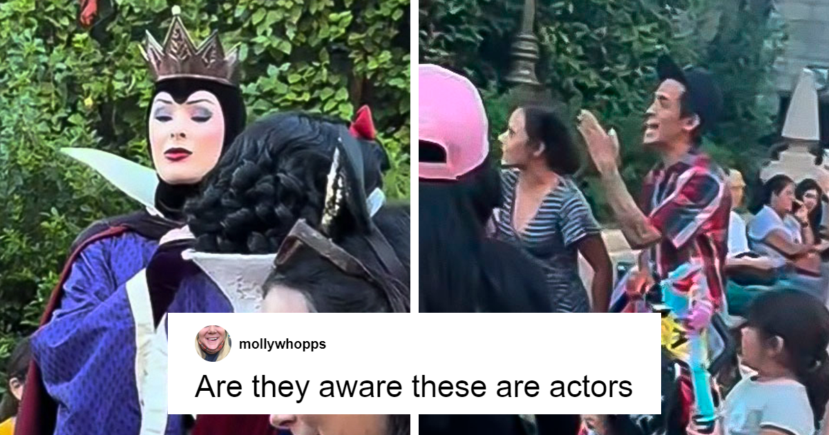 Disneyland Guest Furious At Snow White’s Evil Queen For Acting Evil ...