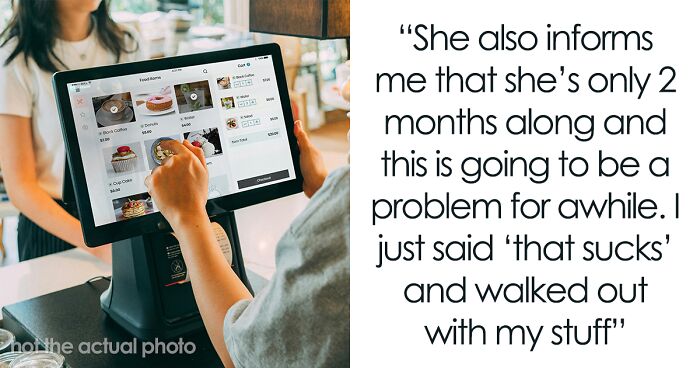 “For Real?”: Woman Buys Coffee, Thinks Pregnant Cashier’s Reaction To It Is Overdramatic | Bored ...