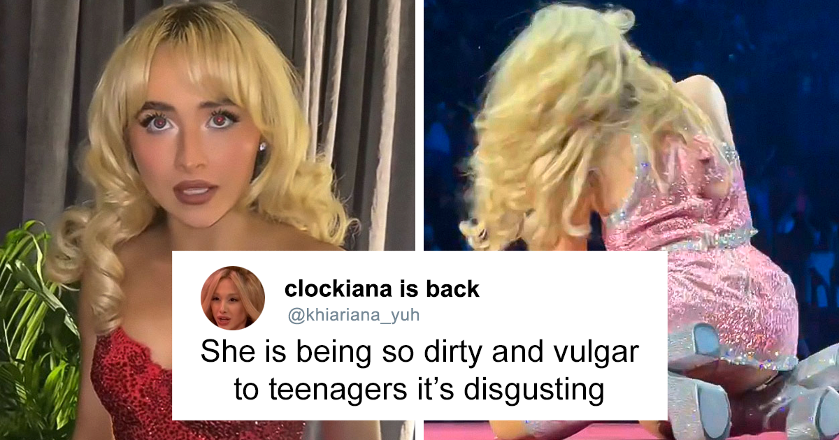 “Dirty And Vulgar”: Sabrina Carpenter Sparks Outrage Amid X-Rated ...