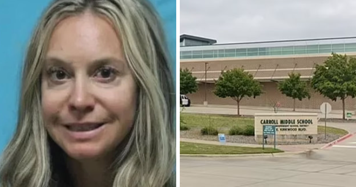 “Lock Her Up”: Teacher Grins In Mugshot After Physical “Affair” With ...
