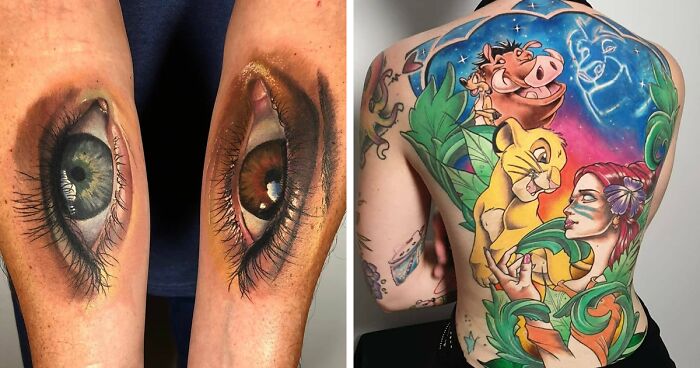 30 Breathtaking Tattoos That Required Immense Skill To Make Them As ...