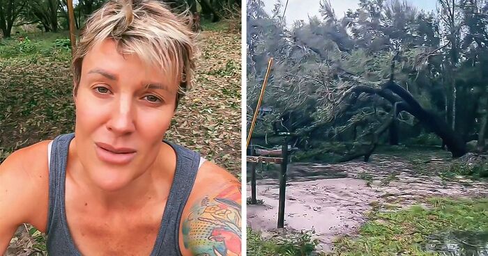 Viral Couple Who Stayed To Care For Animals Reveal Farm’s Destruction ...