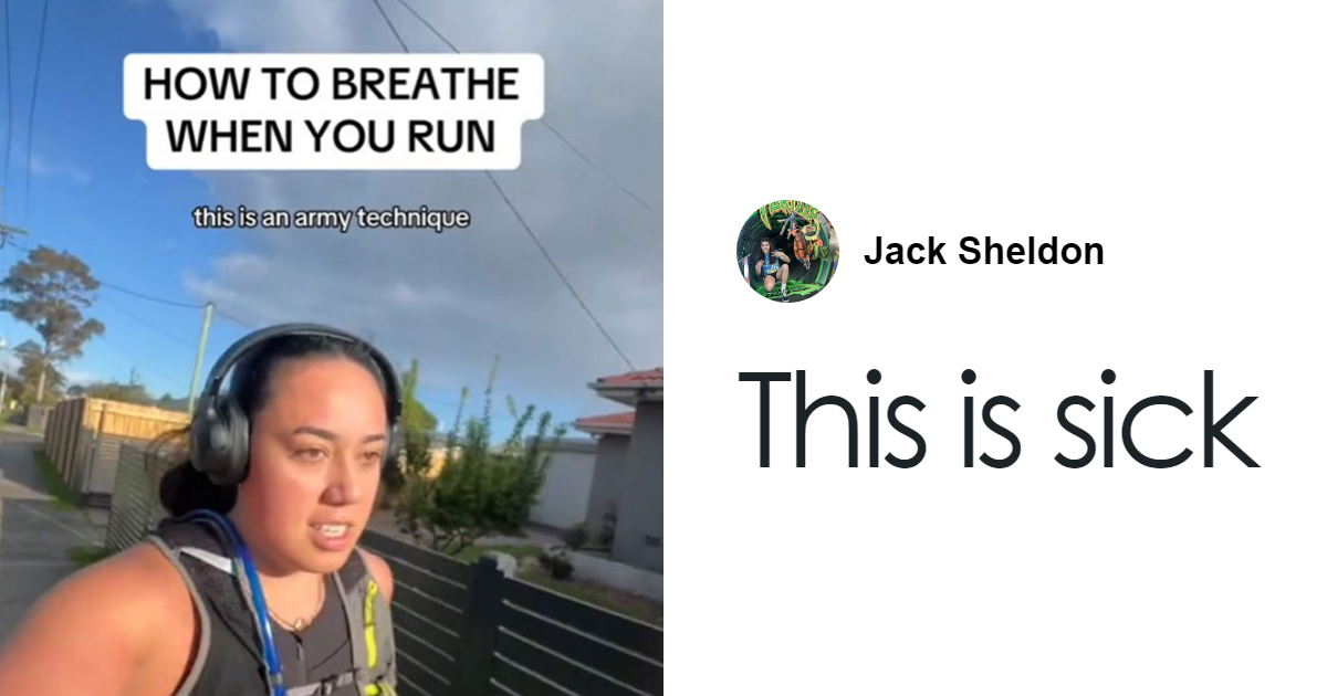 Runner Reveals “Army Breathing Technique” That Made Jogging Much Easier ...