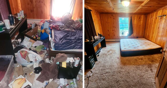 40 Side-By-Side Pics Of “Depression Rooms” Being Tackled